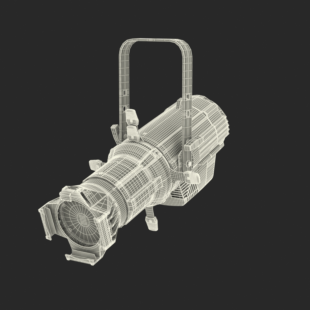 3d Model Source Led Generic Black