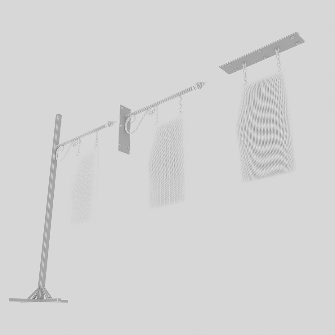 Old Cafe Sign 3D Model - TurboSquid 1648640