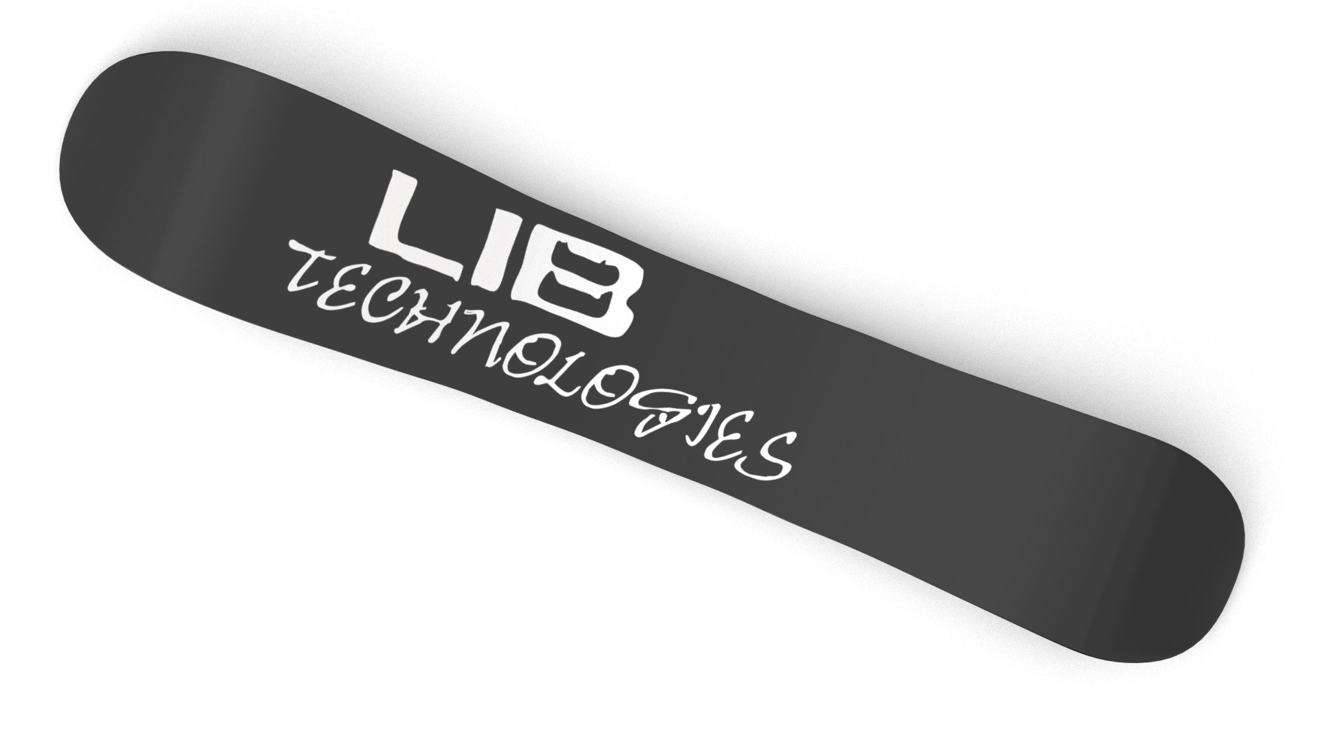 3D Snowboard Lib Tech Son Of Birdman Black 2025 Model - TurboSquid 2334227