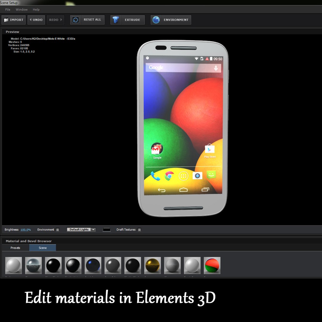 - Element 3d 3ds