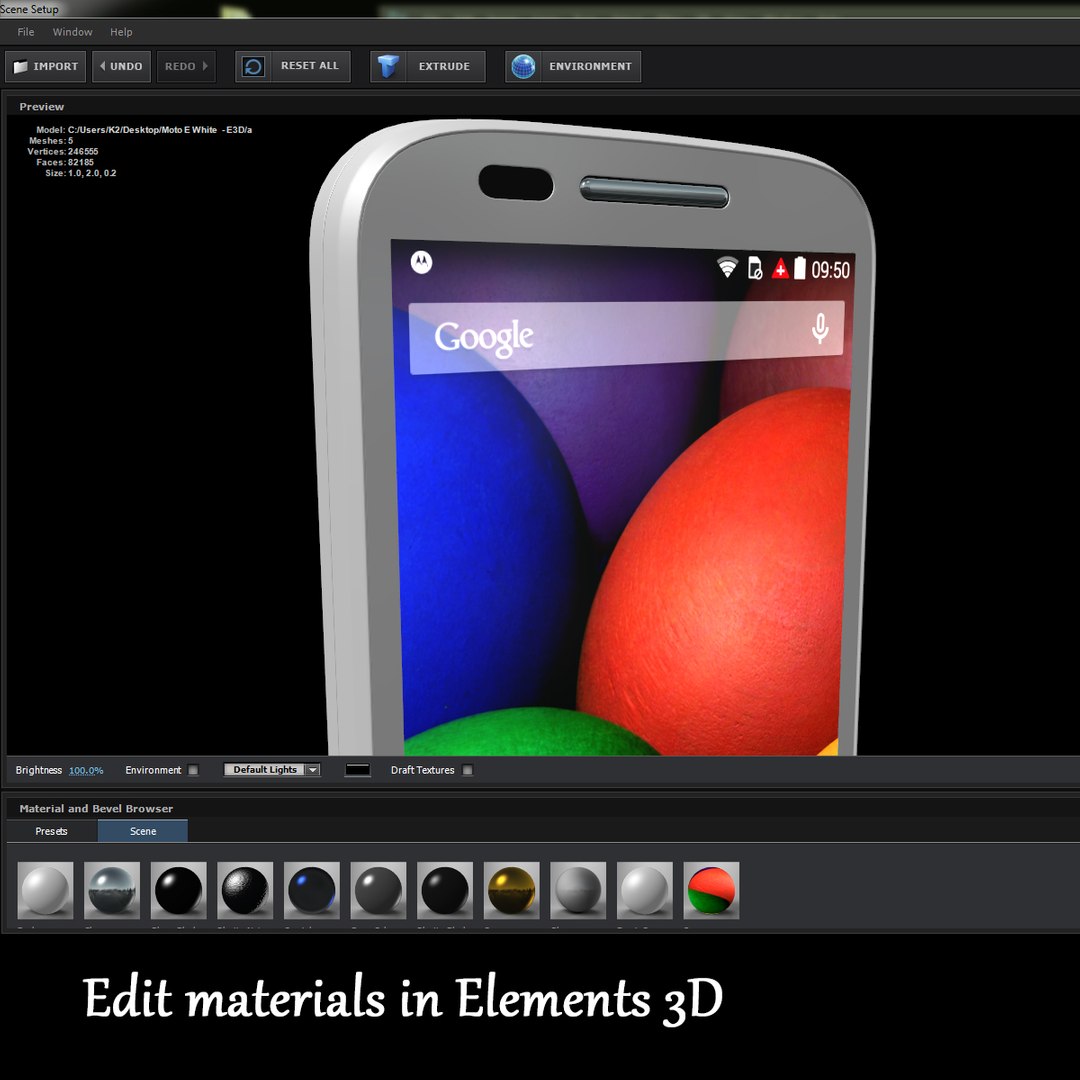 - Element 3d 3ds