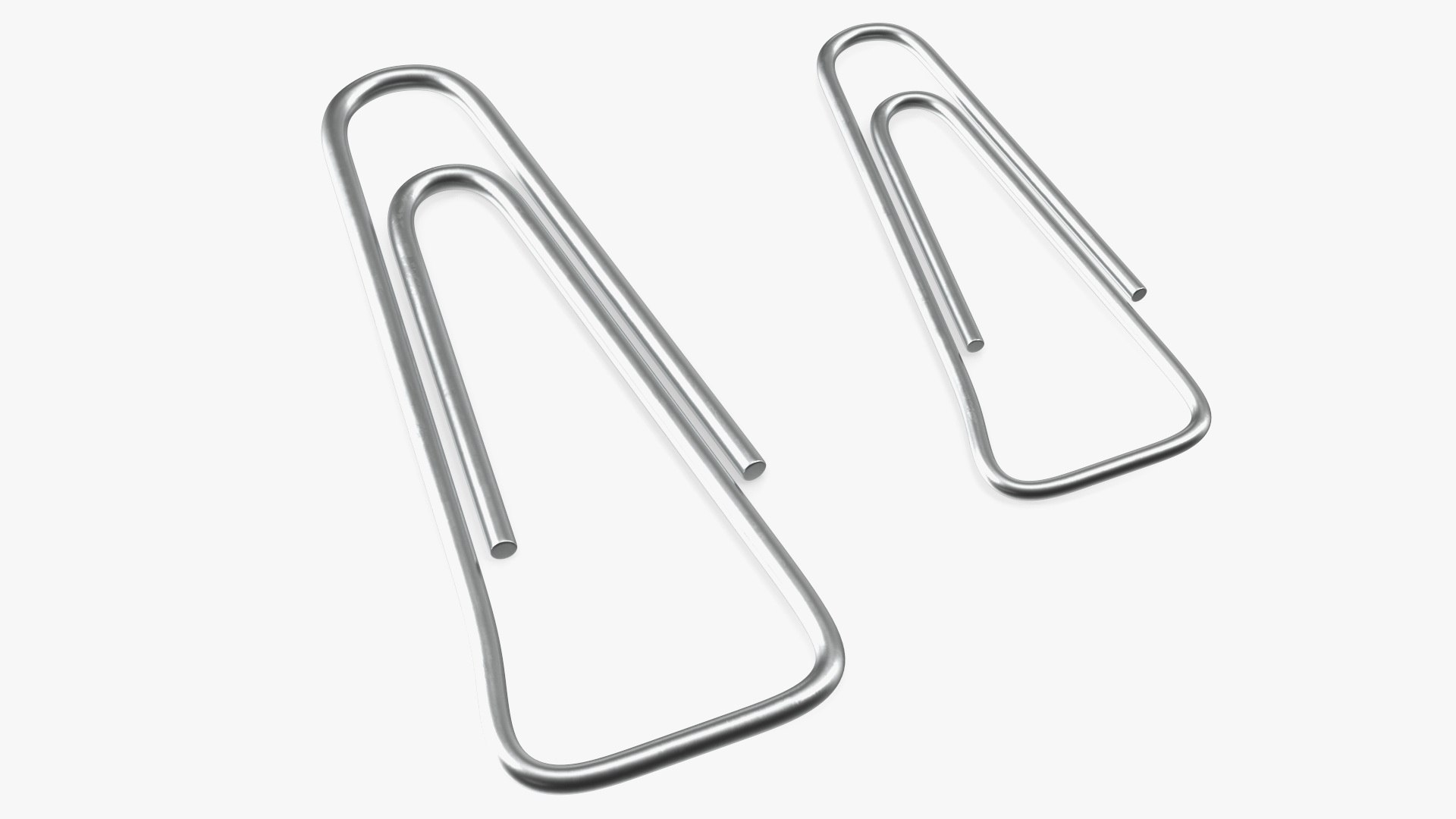 3D Paper Clip Triangular Shape Metal - TurboSquid 1861413