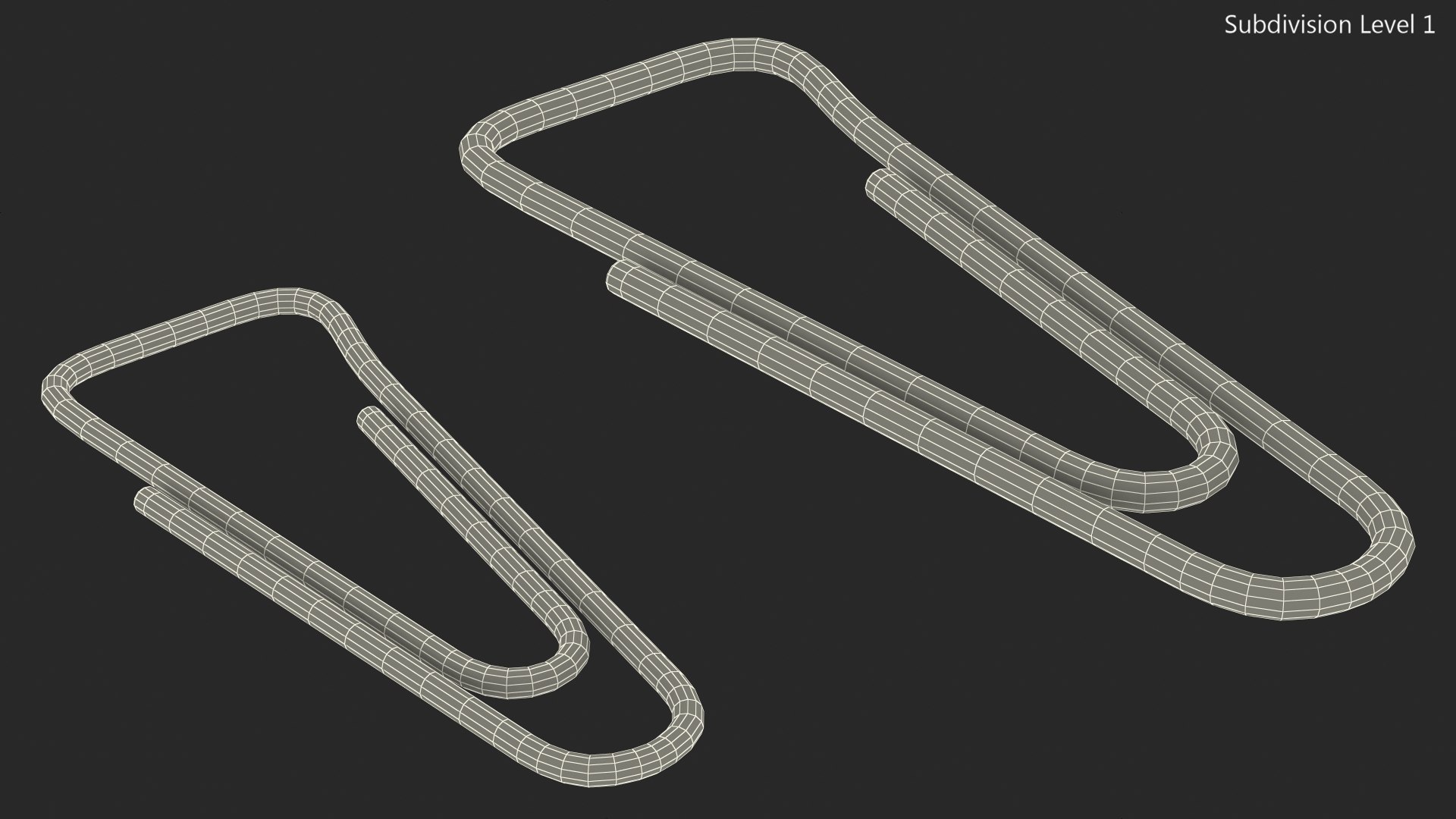 3D Paper Clip Triangular Shape Metal - TurboSquid 1861413