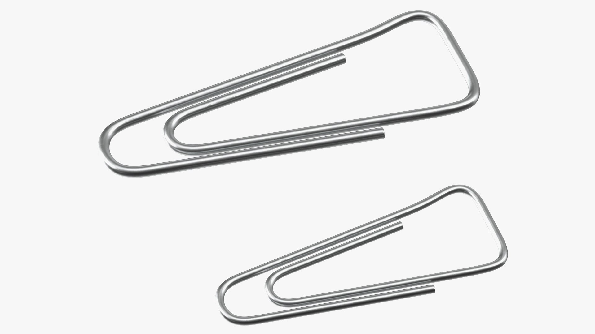 3D Paper Clip Triangular Shape Metal - TurboSquid 1861413
