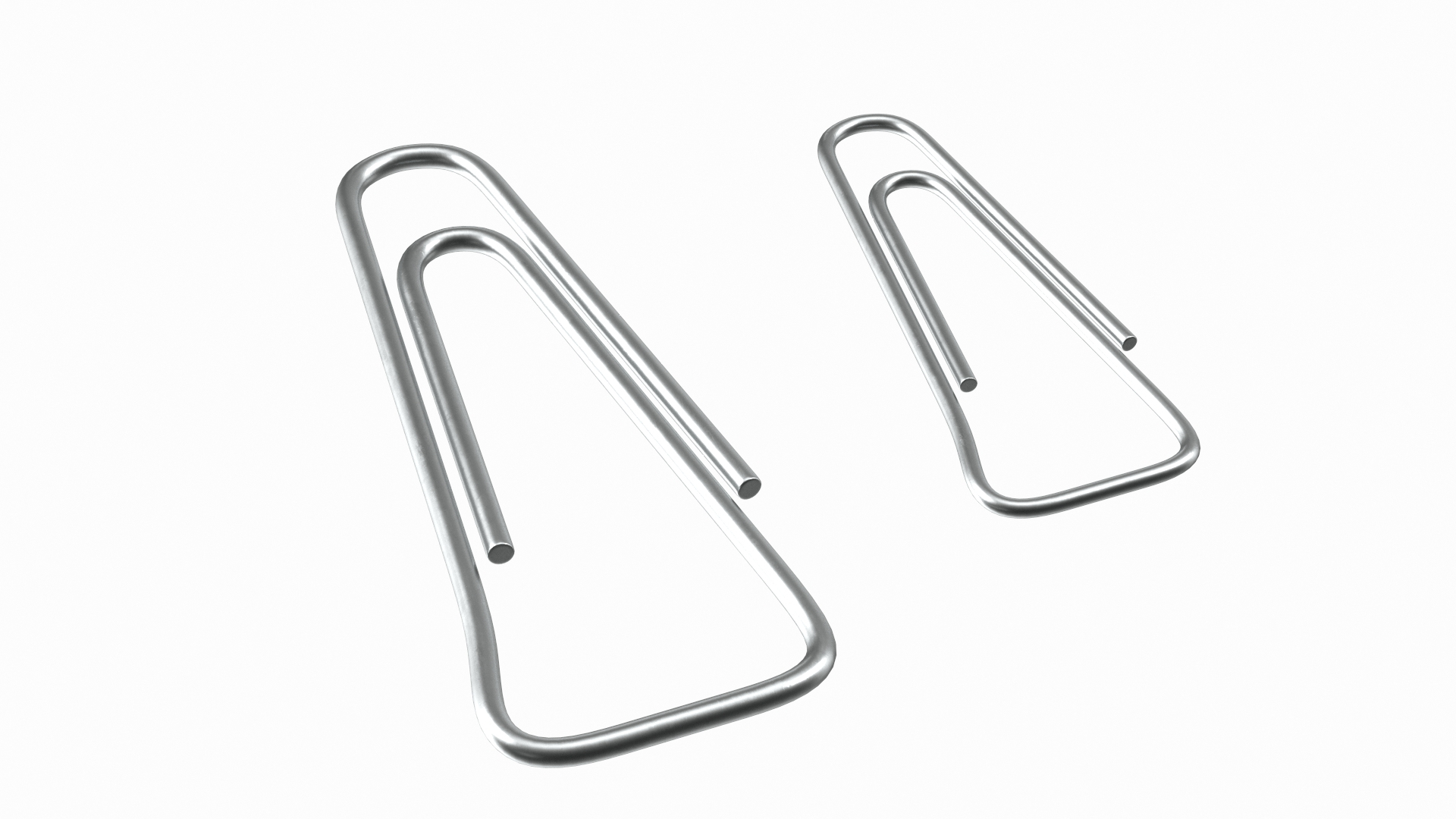3D Paper Clip Triangular Shape Metal - TurboSquid 1861413