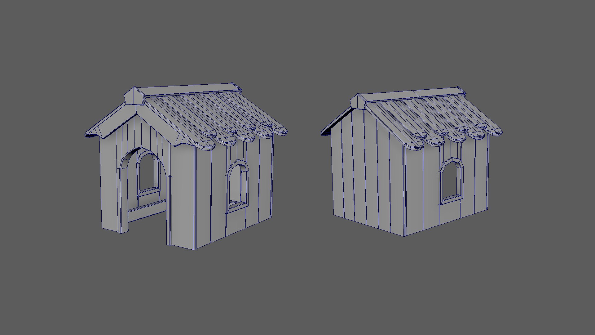 3D Dog House - TurboSquid 1804203