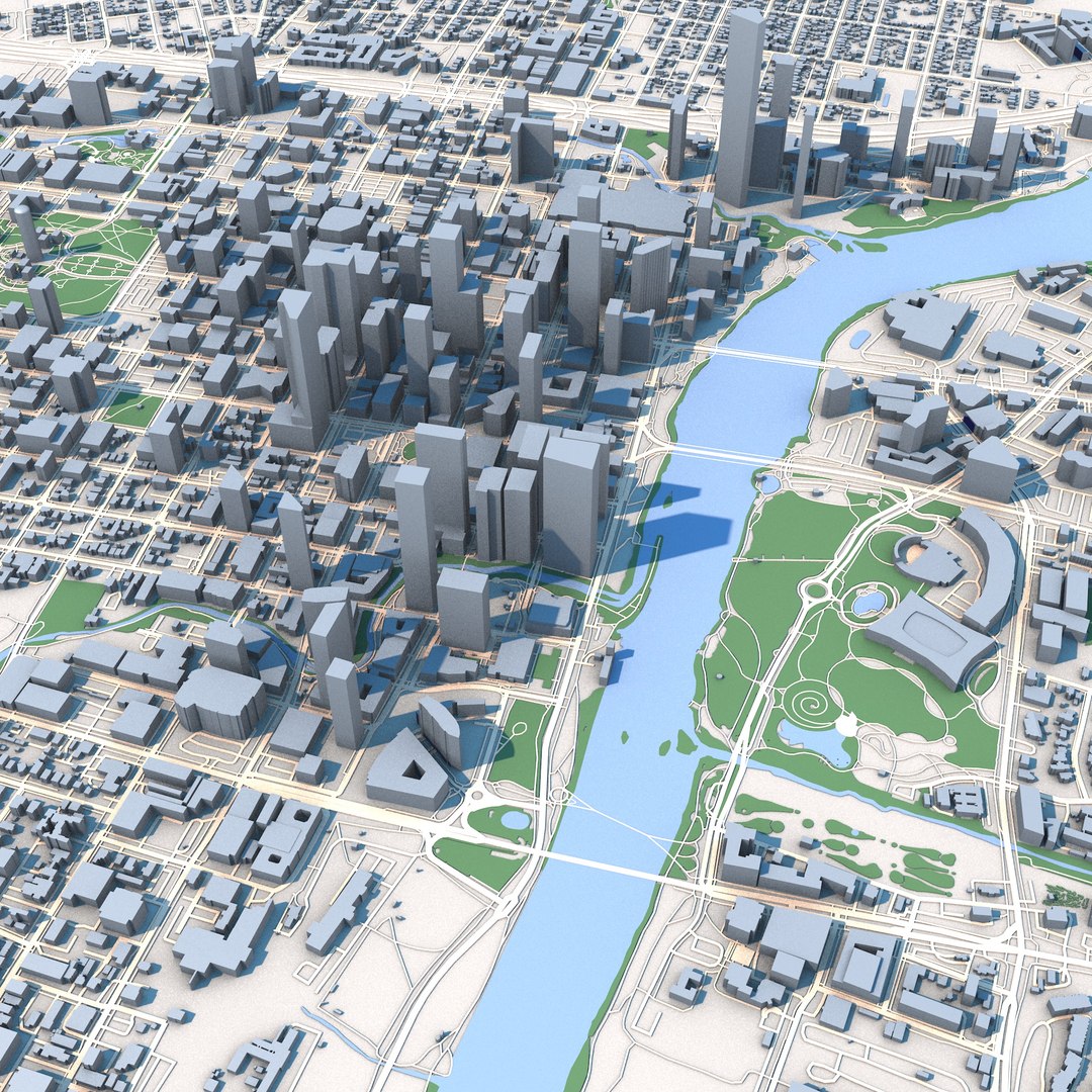 3D Austin City Texas United States - TurboSquid 2308044