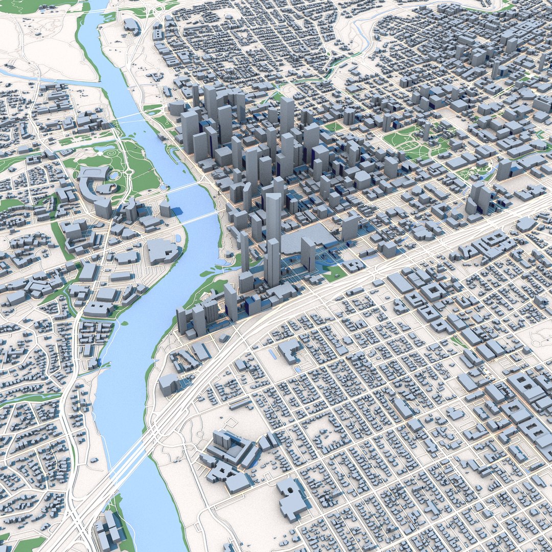 3D Austin City Texas United States - TurboSquid 2308044