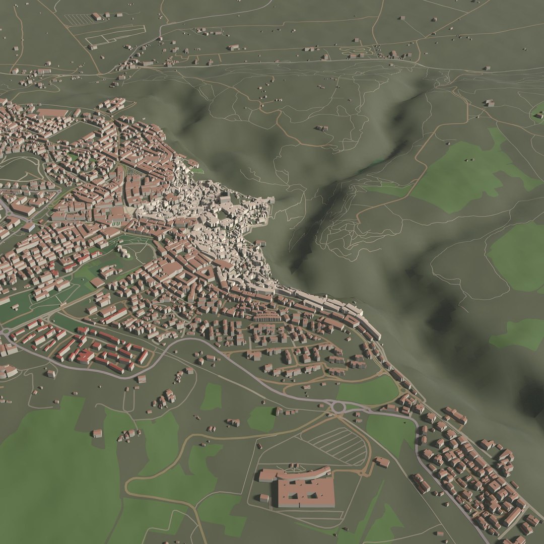 Matera Italy - City And Urban 3D Model - TurboSquid 2216020