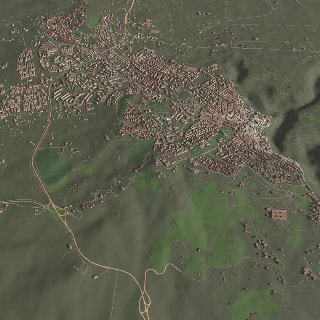 Matera Italy - City And Urban 3D Model - TurboSquid 2216020