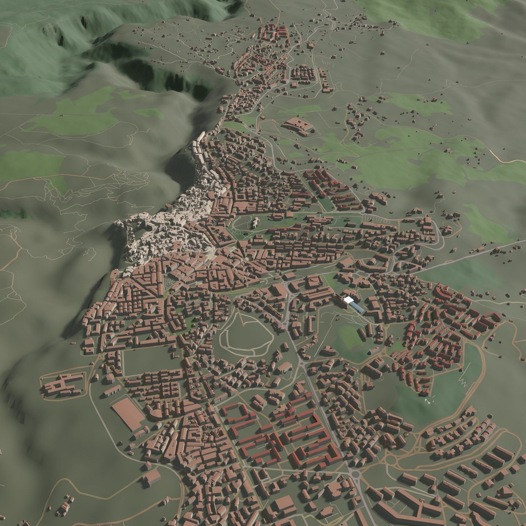 Matera Italy - City And Urban 3D Model - TurboSquid 2216020