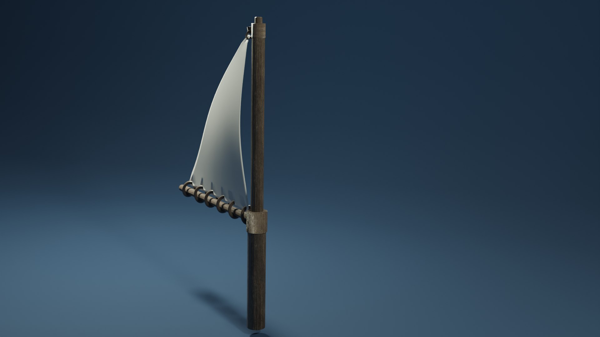 Triangle Mast And Sail 3D - TurboSquid 1829617