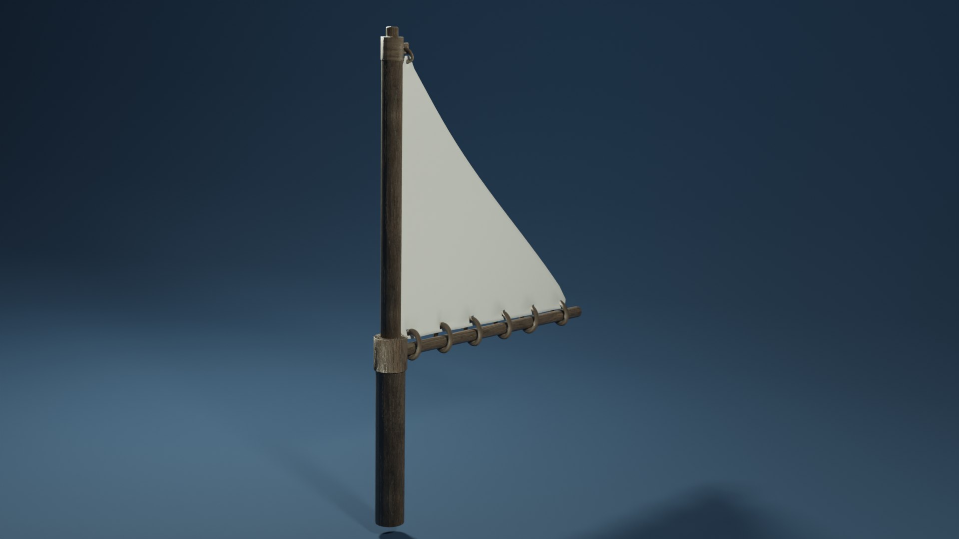 Triangle Mast And Sail 3D - TurboSquid 1829617