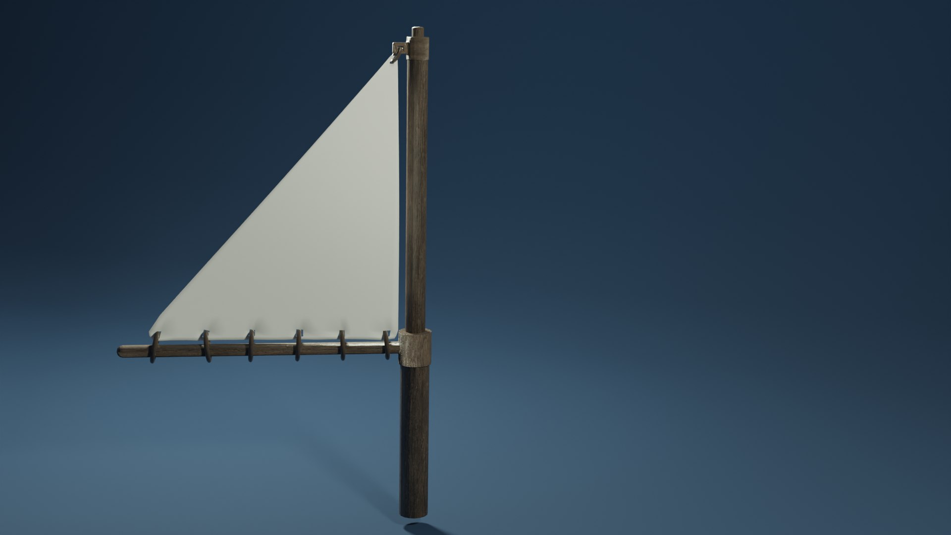 Triangle Mast And Sail 3D - TurboSquid 1829617