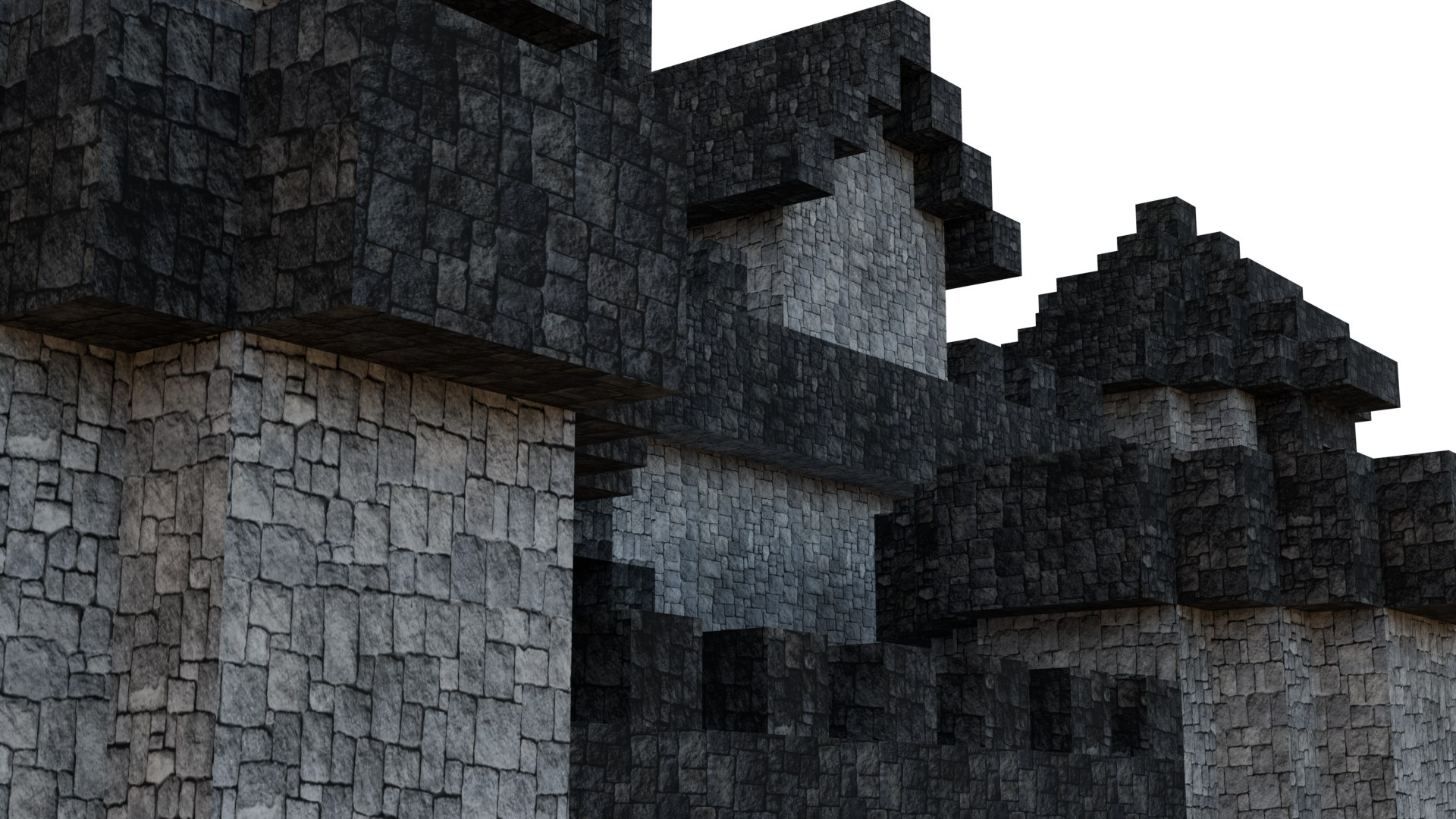 Simple Medieval Castle Model - TurboSquid 2225955