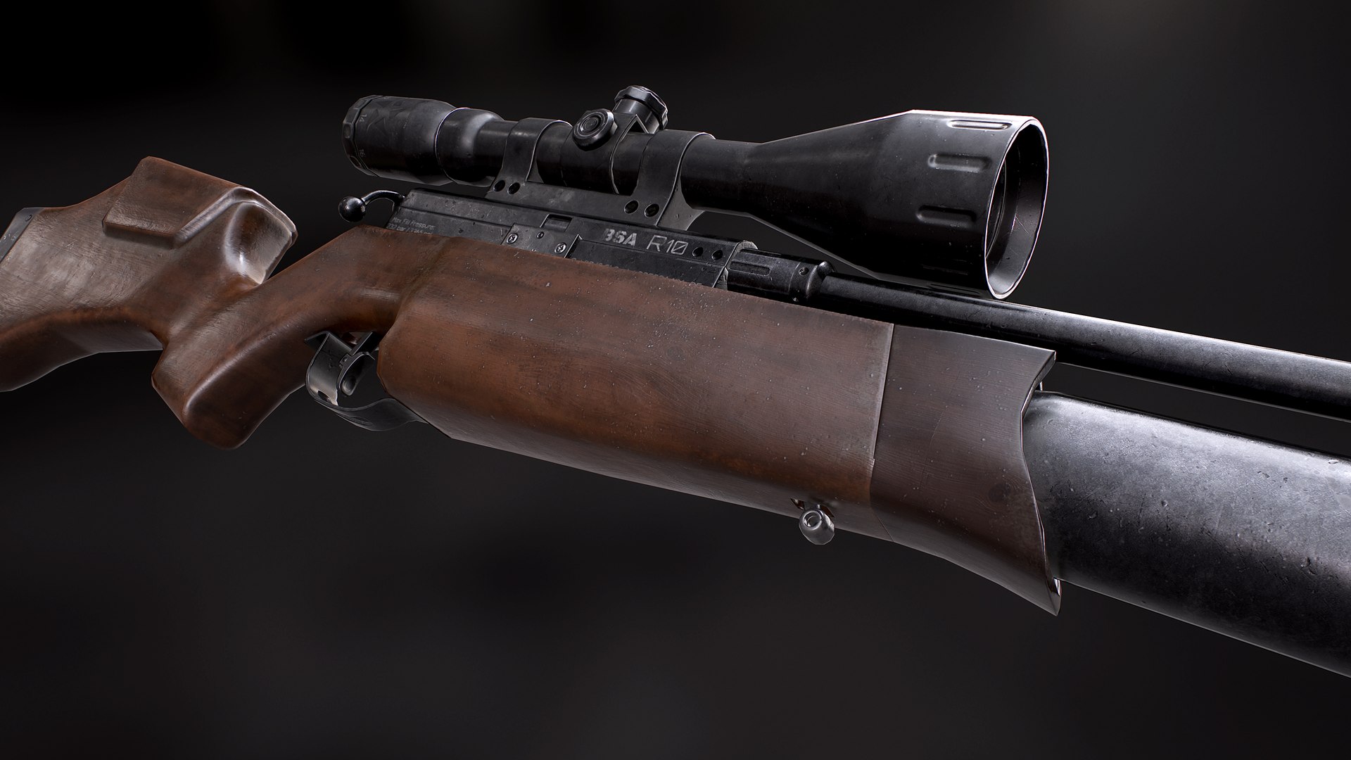Rifle Pbr 3D Model - TurboSquid 1345376
