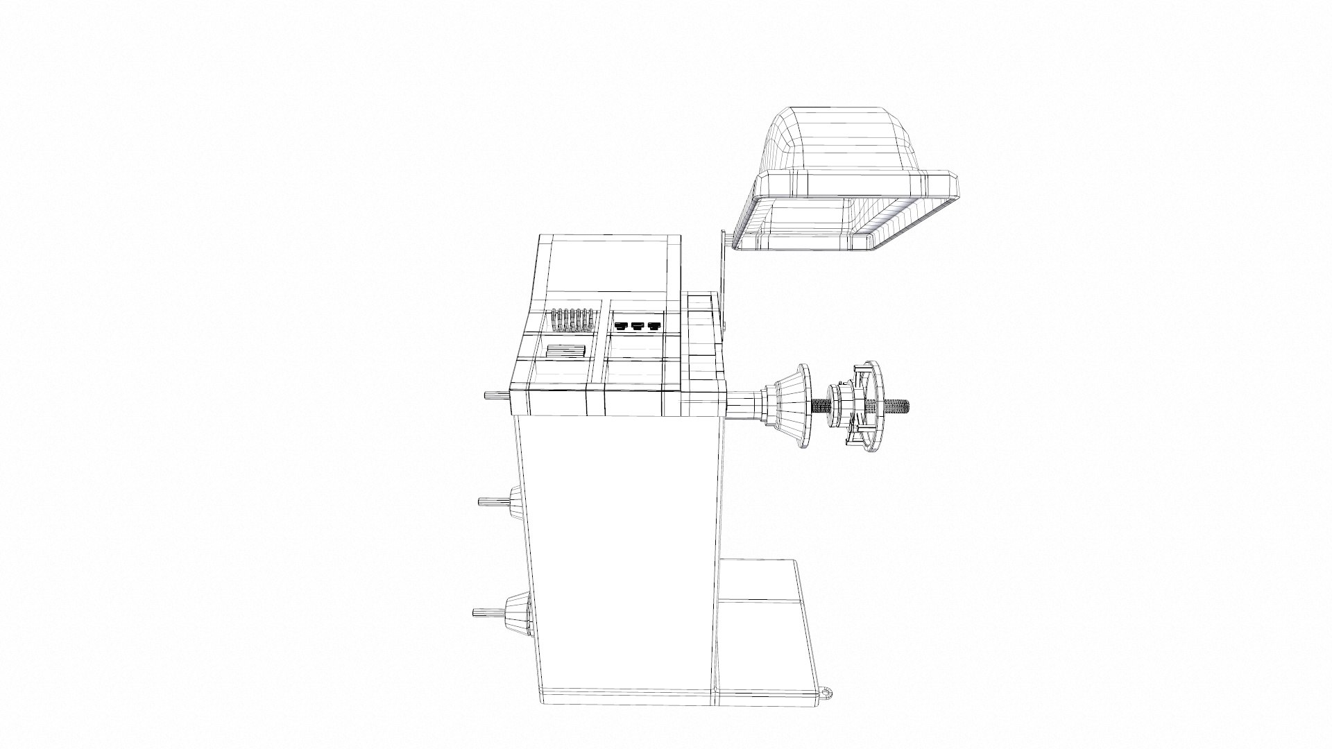 Wheel Balance Machine Model - TurboSquid 2340299