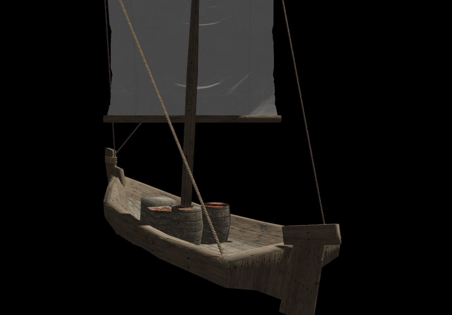 Trade Ships Medieval 3D - TurboSquid 1418896
