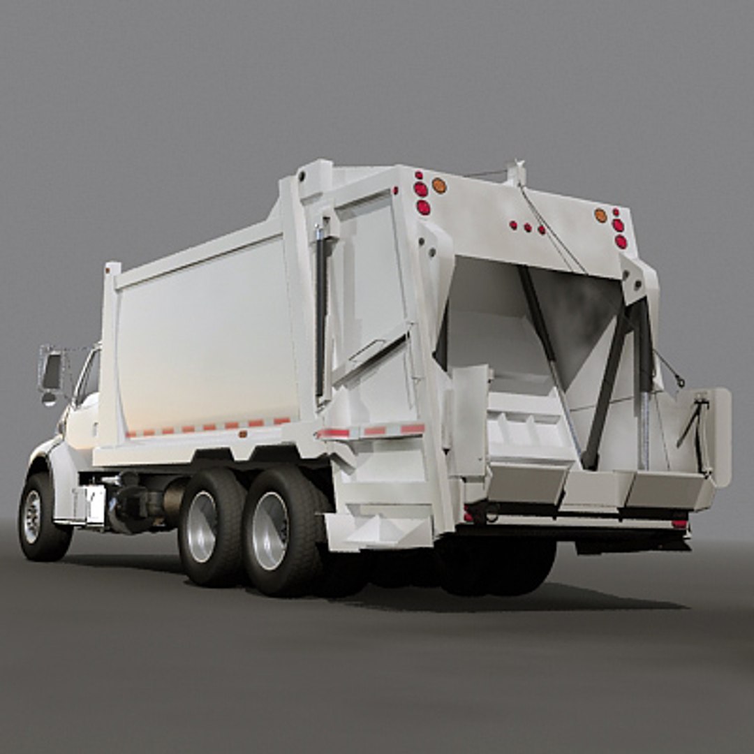 Garbage Truck Rear Loader Max