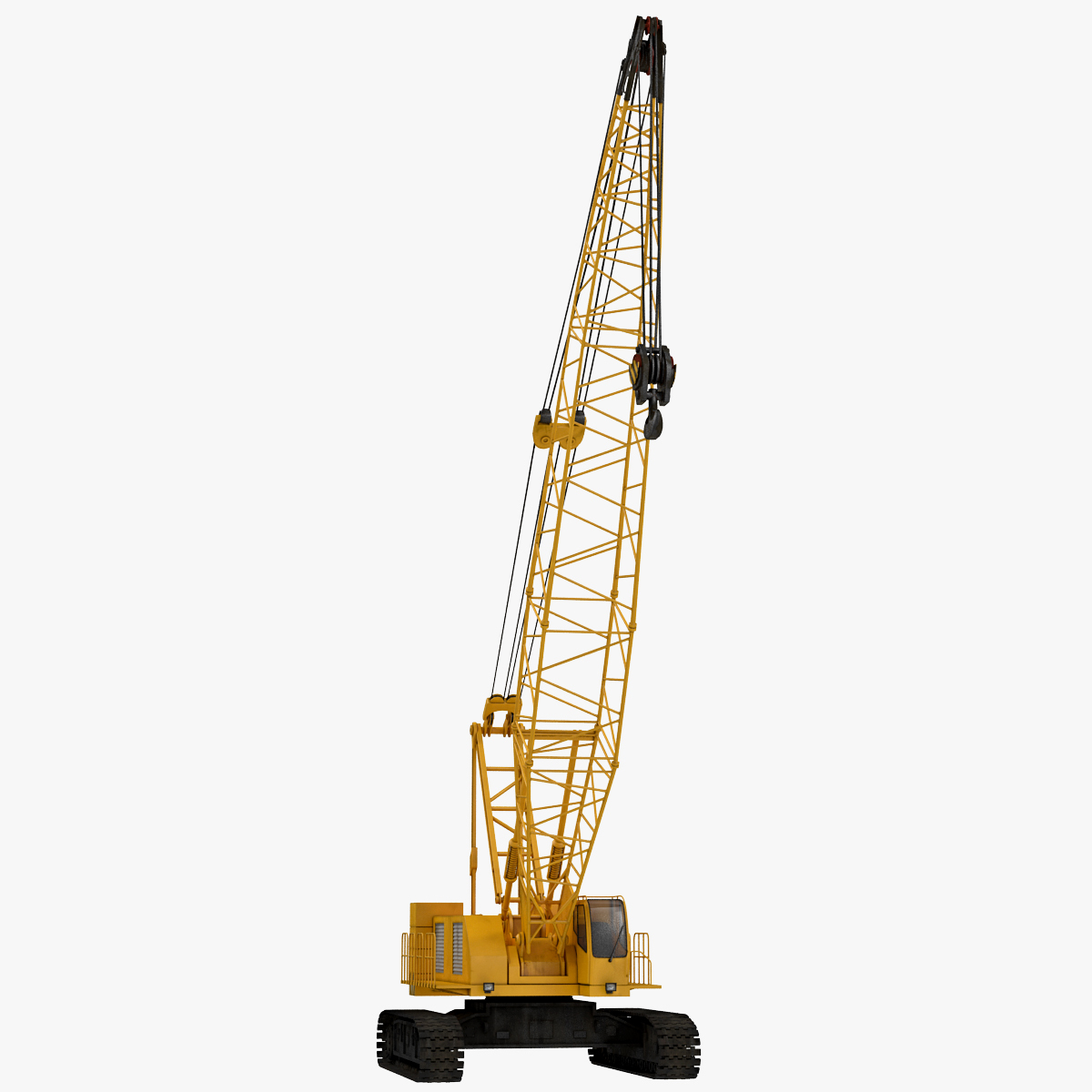 3d crawler crane