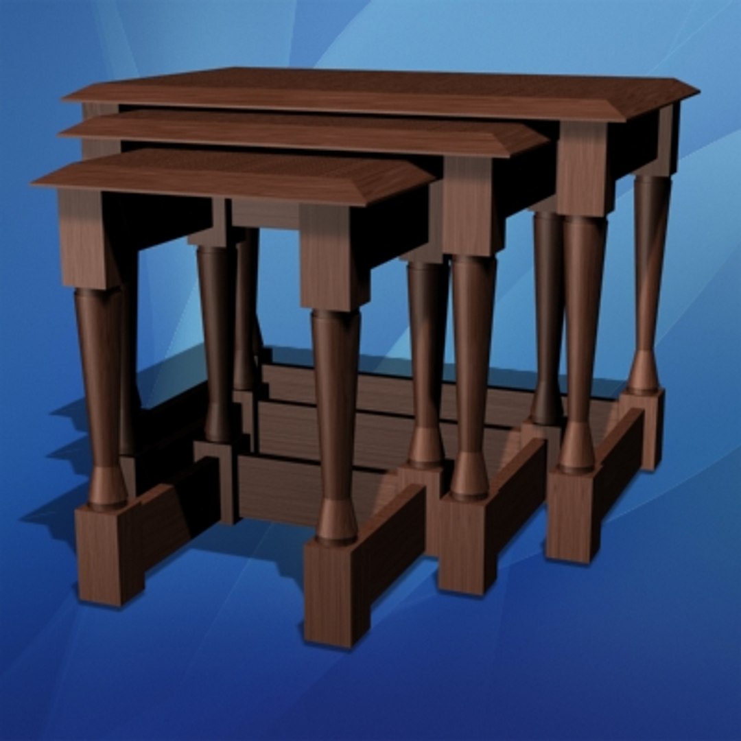 3d Model Nested Tables