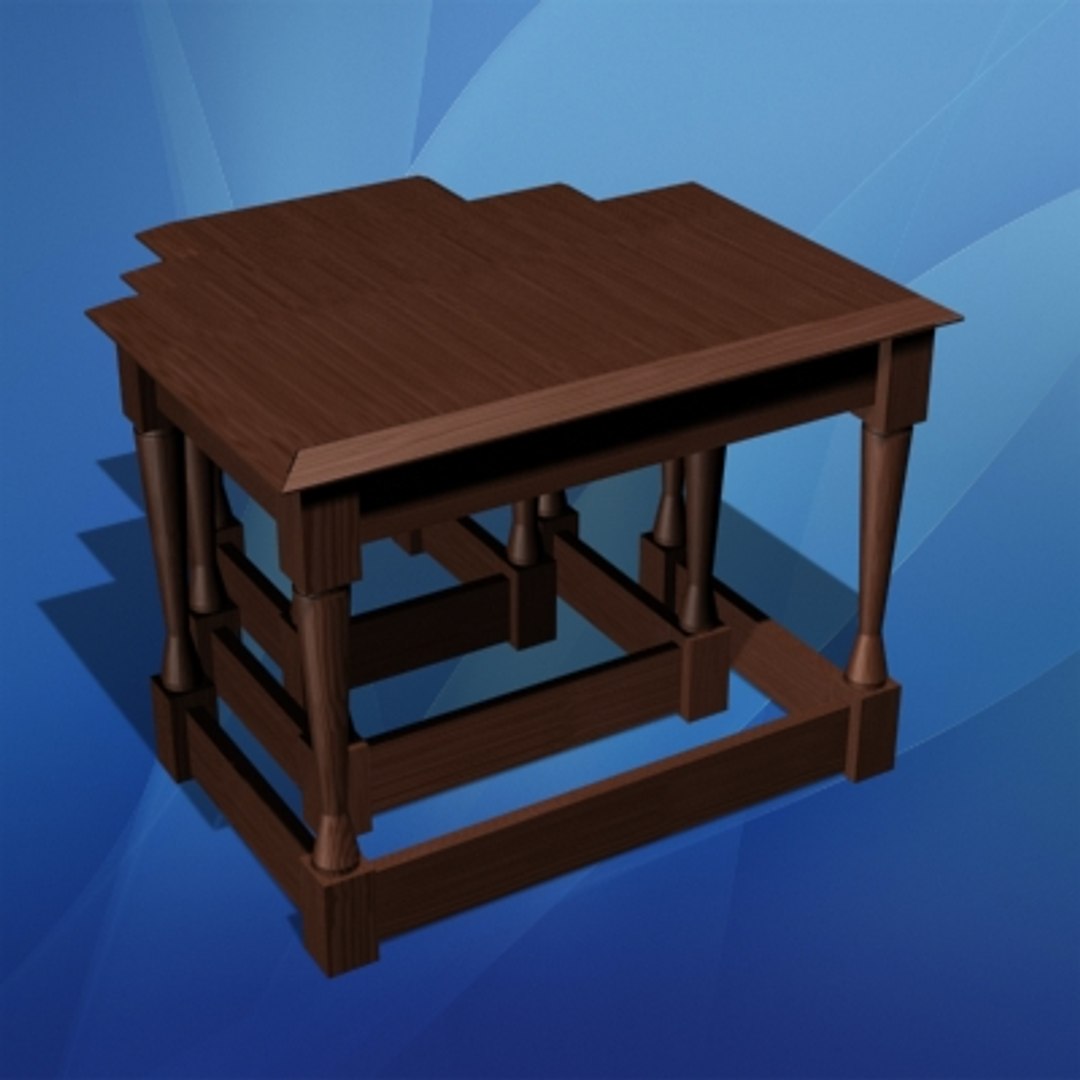 3d Model Nested Tables