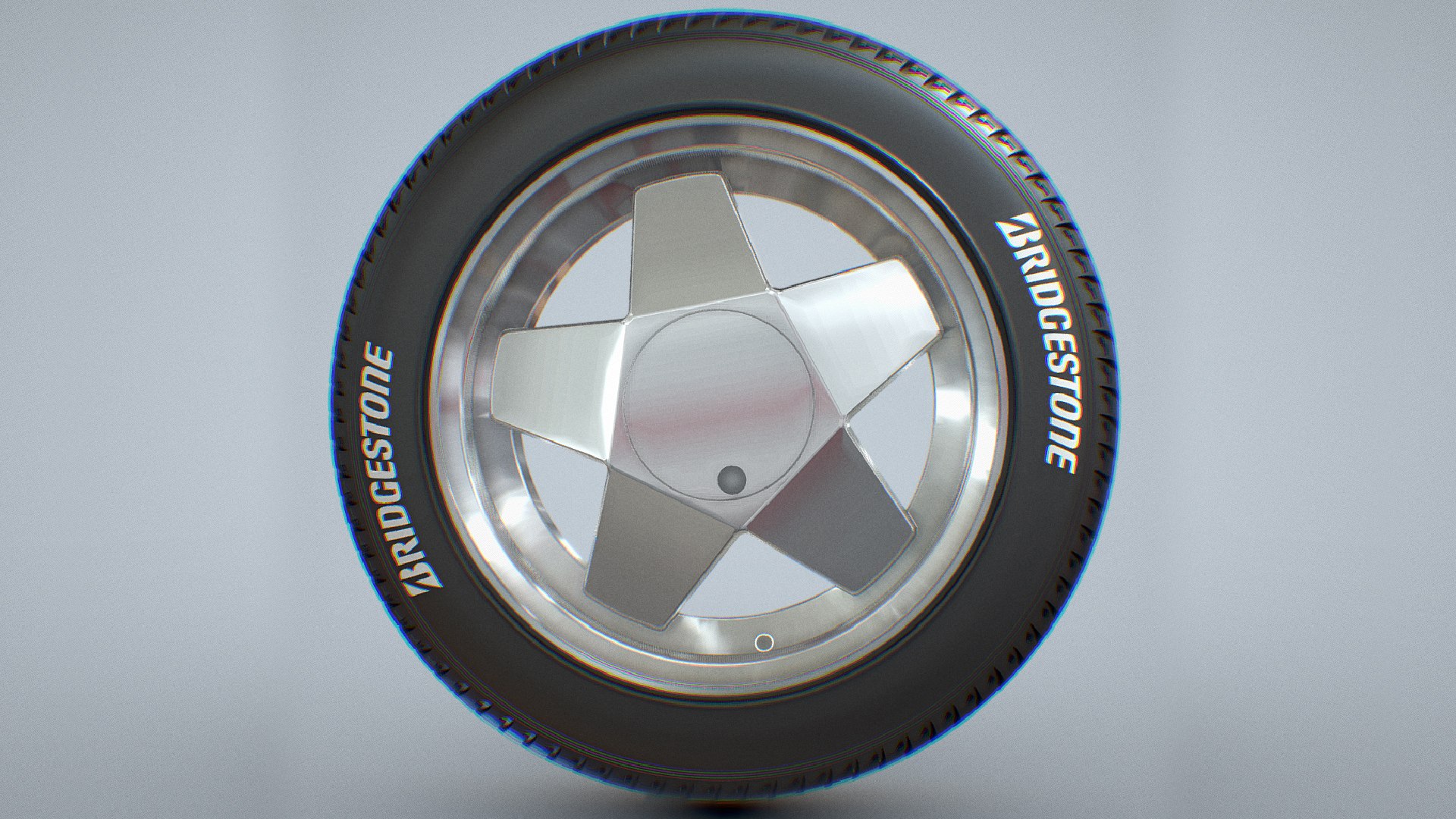 3D Wheel And Tire Model - TurboSquid 2037695