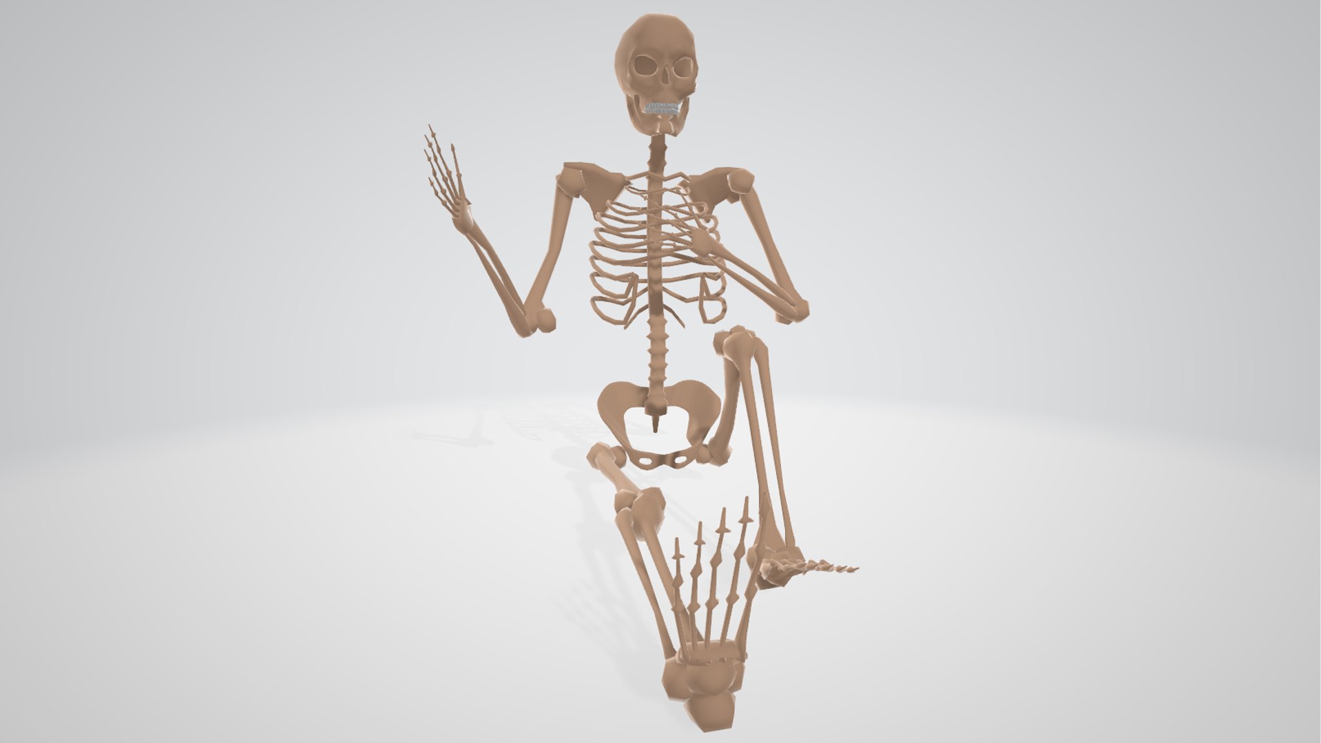 Skeleton Halloween 3D Model - TurboSquid 1590029