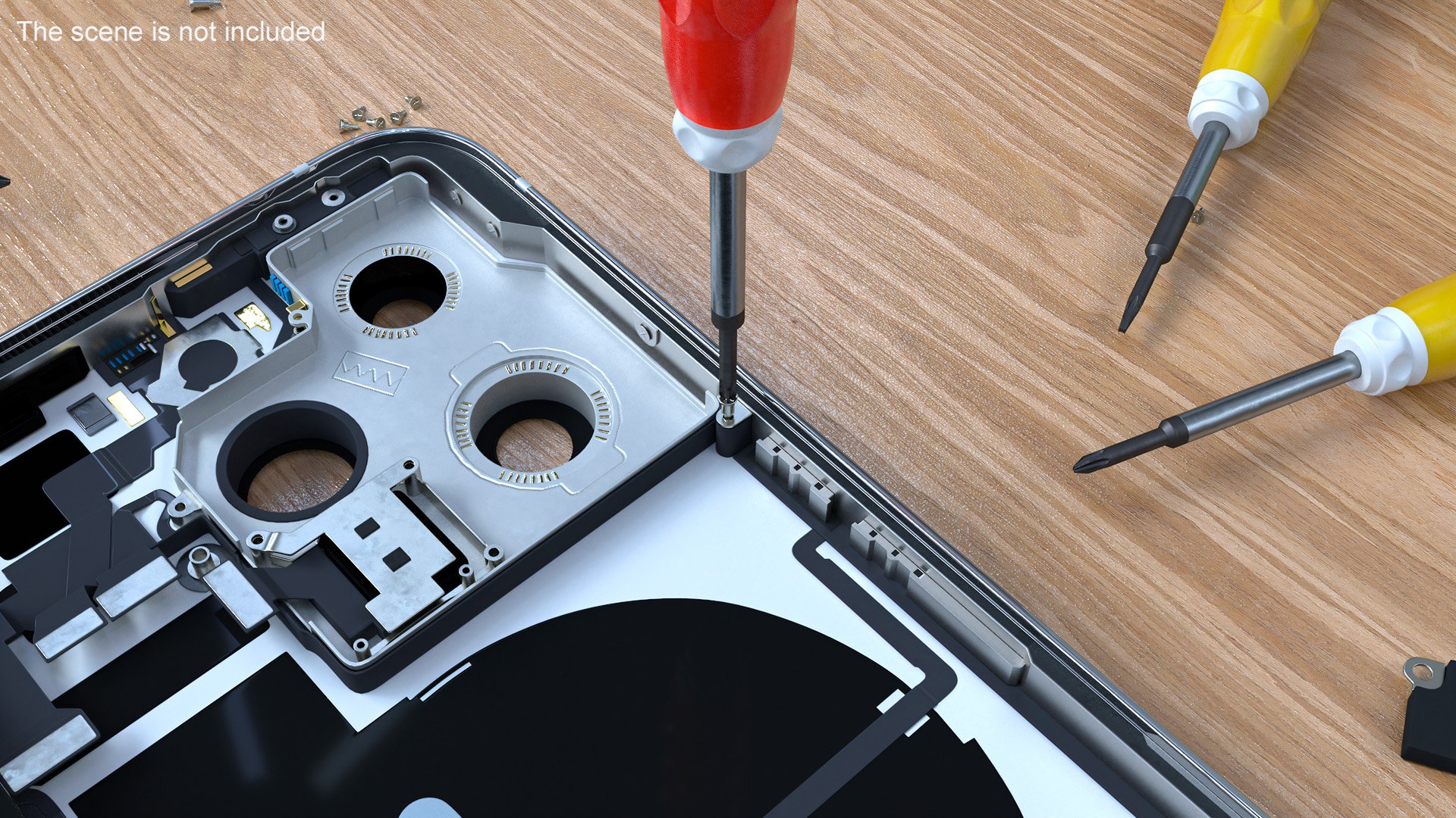 3D Model Cellphone Repair Screwdrivers Set - TurboSquid 2212744