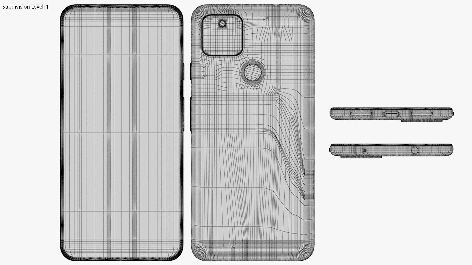 3D Realistic Google Pixel 4a - TurboSquid 1630243