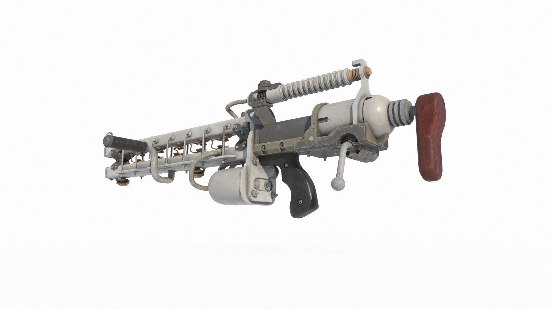 3D Model Sci Fi Pulse Handheld Cannon - TurboSquid 2367659