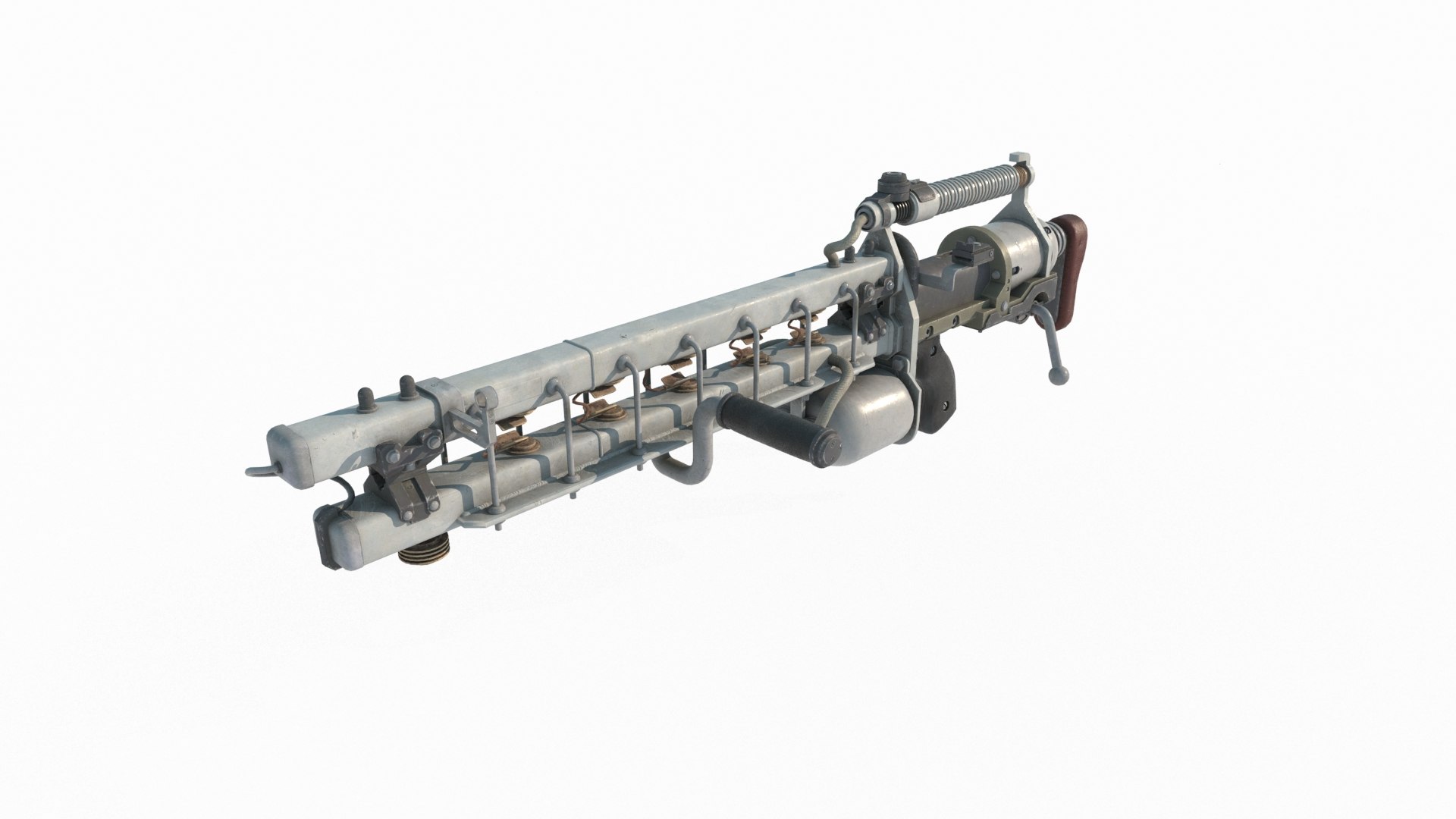 3D Model Sci Fi Pulse Handheld Cannon - TurboSquid 2367659
