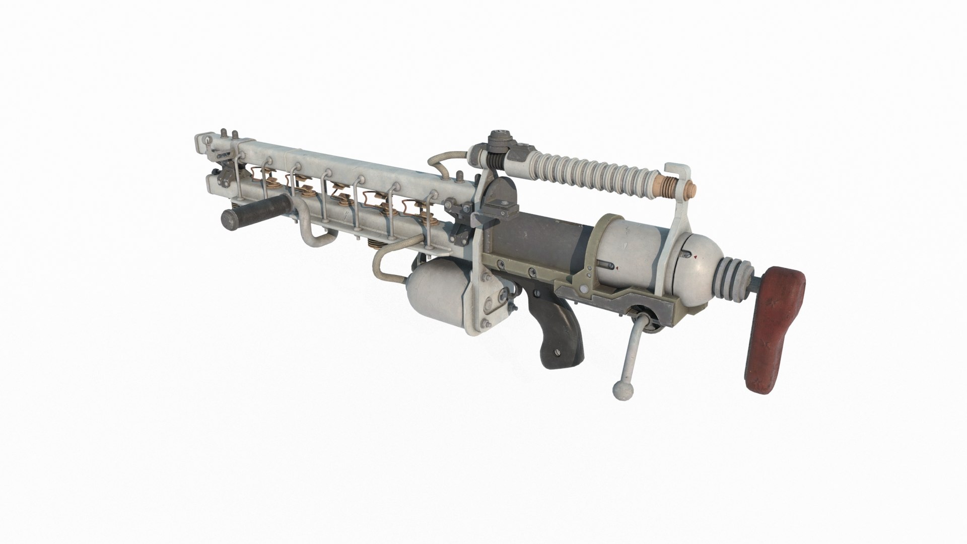 3D Model Sci Fi Pulse Handheld Cannon - TurboSquid 2367659