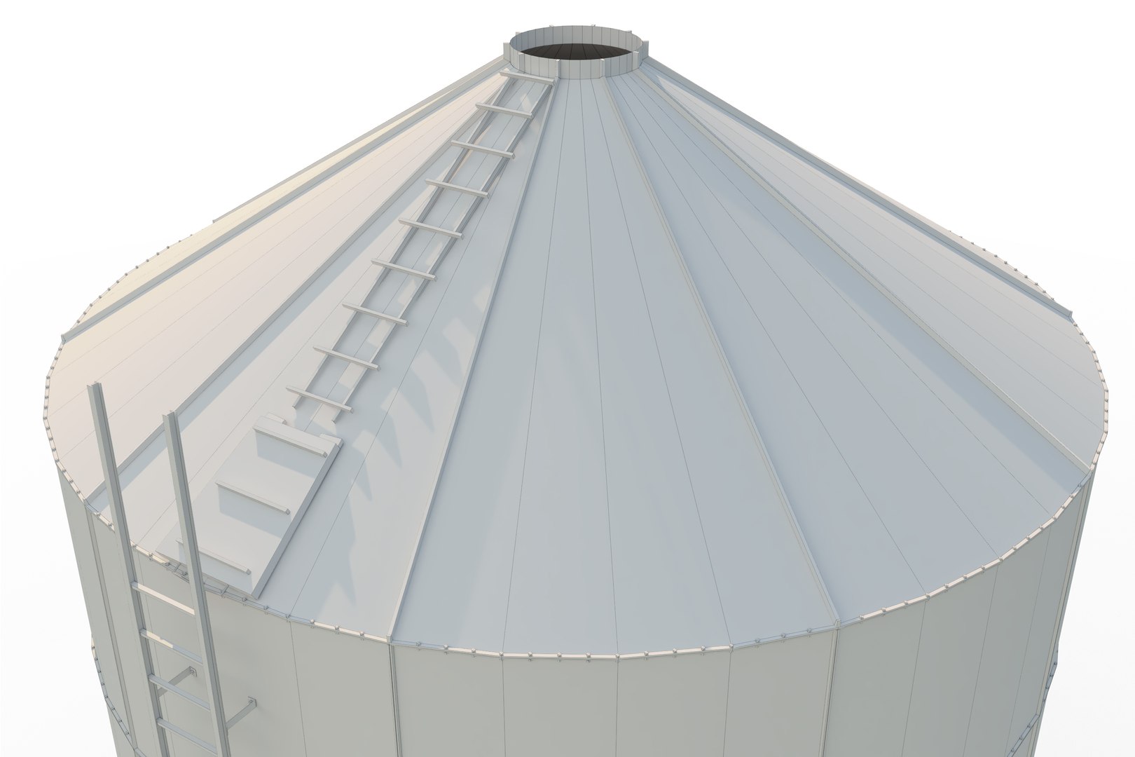3d Model Silo