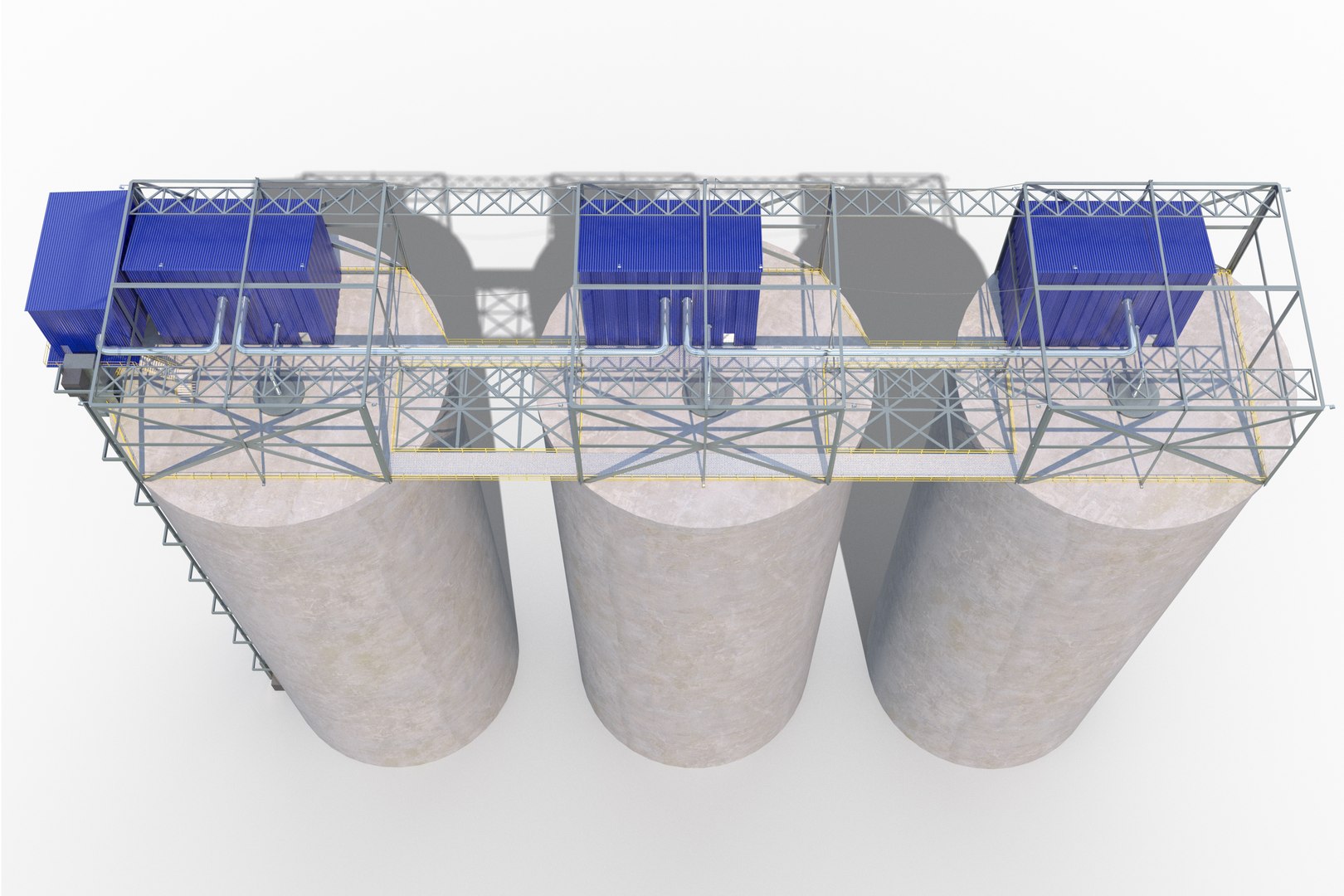 3d Model Silo