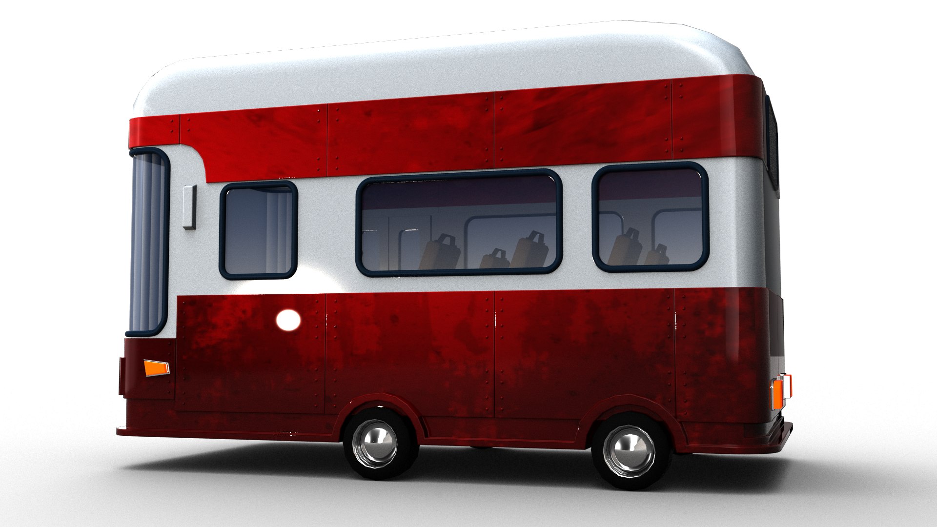 3D Cartoon Bus - TurboSquid 1435714