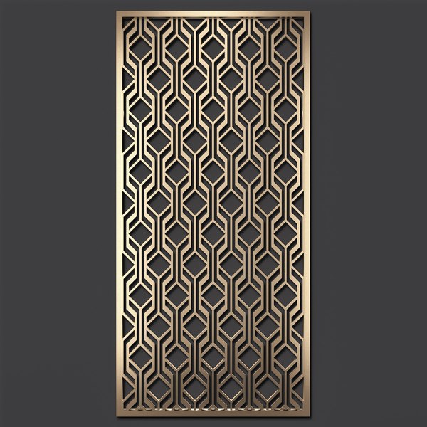 3D decorative panel - TurboSquid 1543789