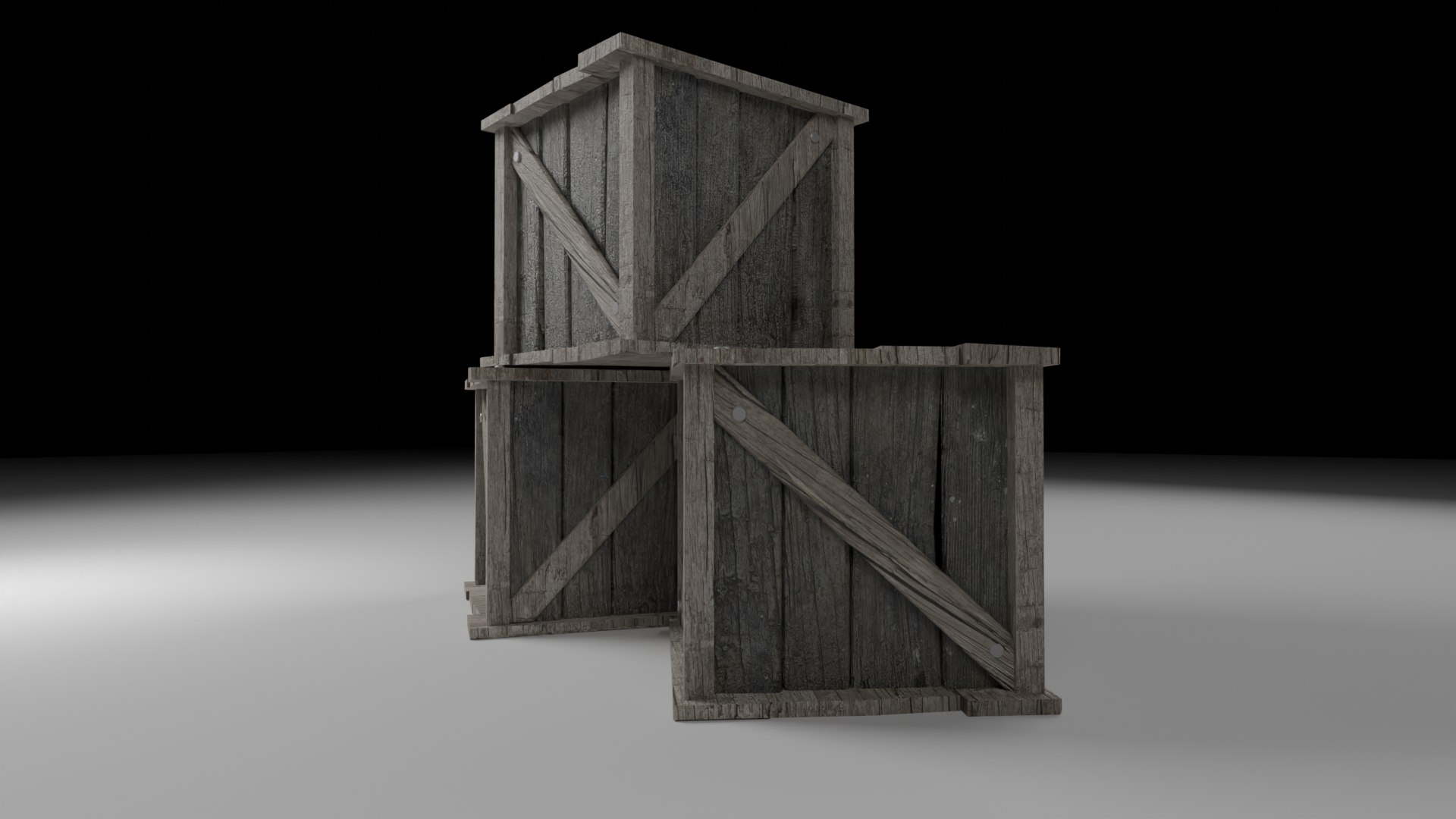 3D Wooden box - TurboSquid 1794167