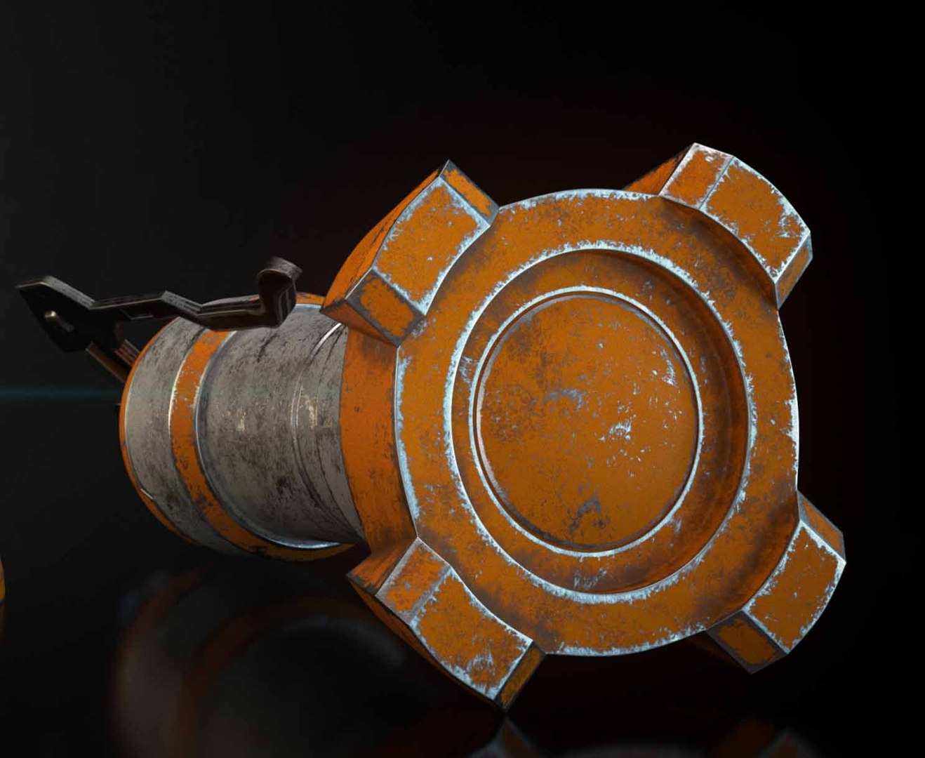 Sci-fi Texturing Rendering C4d