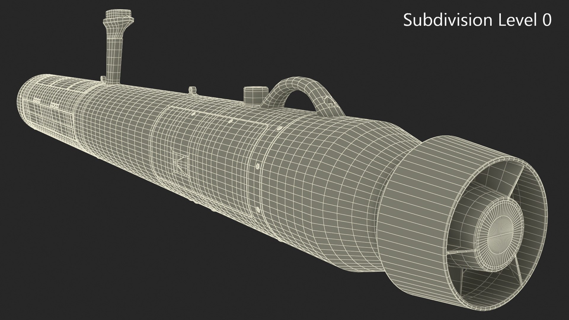 Bluefin Robotics Unmanned Underwater Vehicle 3D Model - TurboSquid 2383526