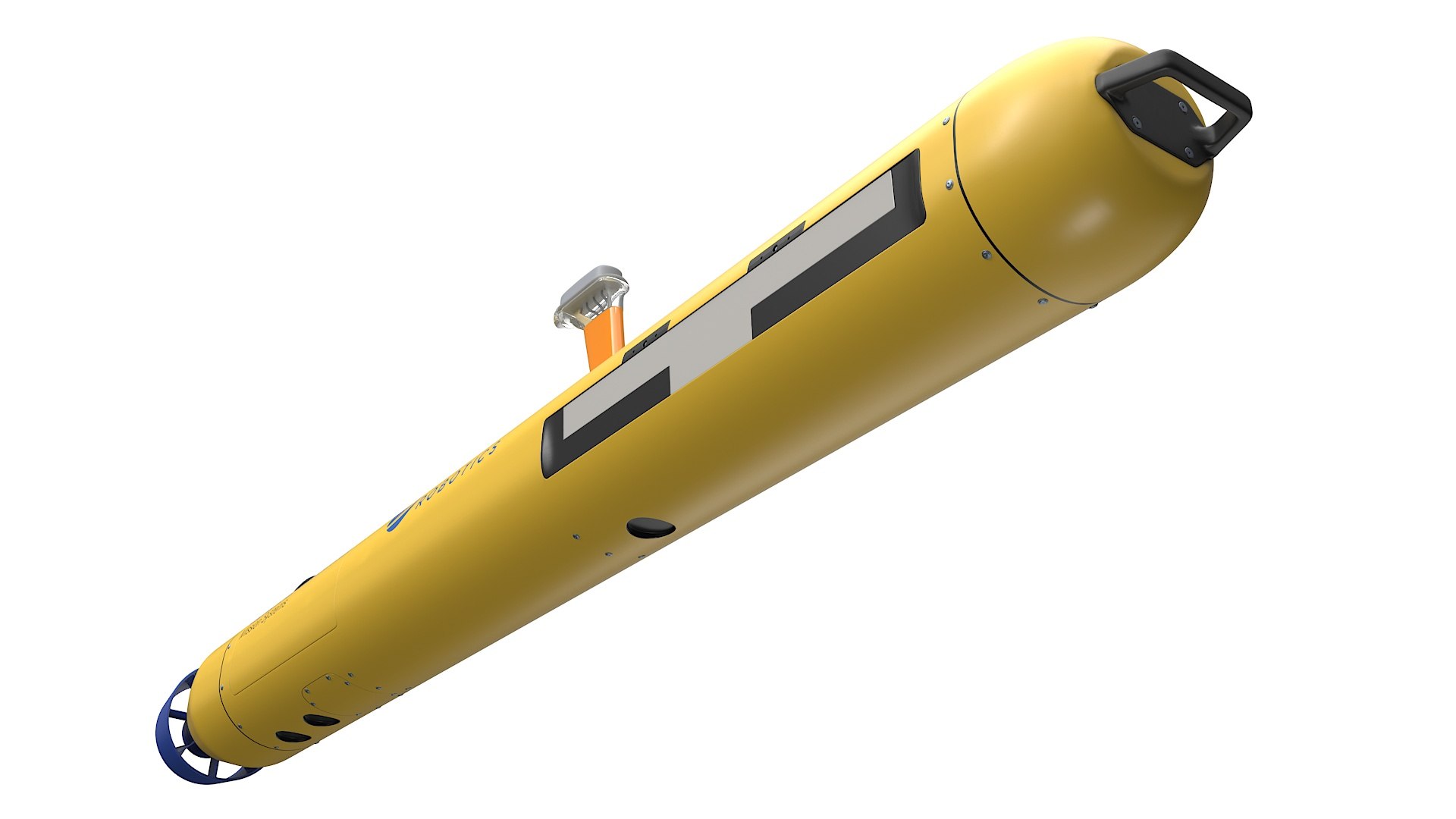 Bluefin Robotics Unmanned Underwater Vehicle 3D Model - TurboSquid 2383526