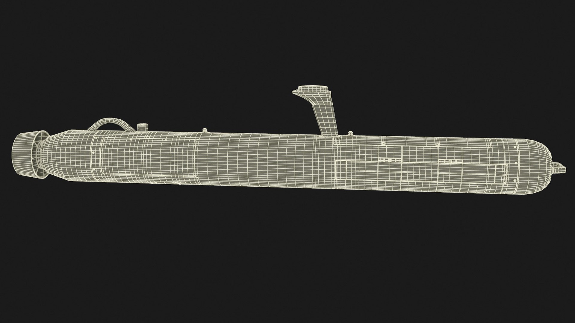 Bluefin Robotics Unmanned Underwater Vehicle 3D Model - TurboSquid 2383526