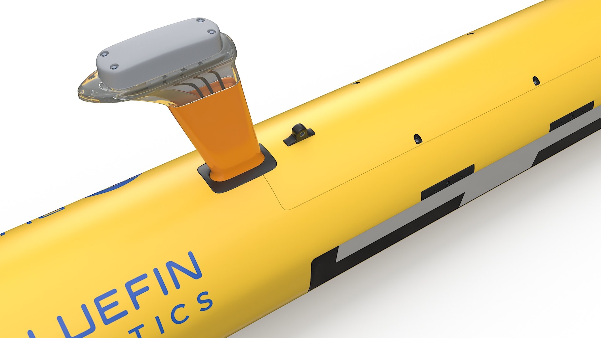 Bluefin Robotics Unmanned Underwater Vehicle 3D Model - TurboSquid 2383526