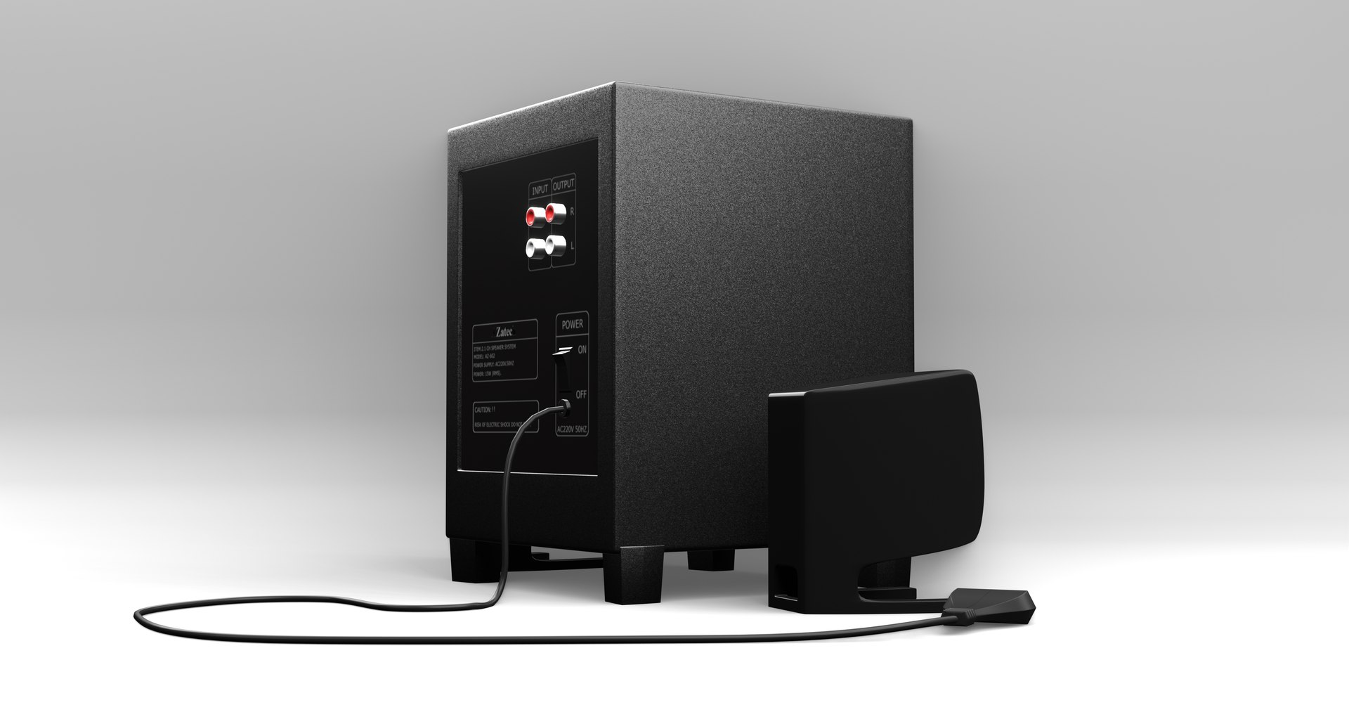 3D Azatech Speaker - TurboSquid 1604025