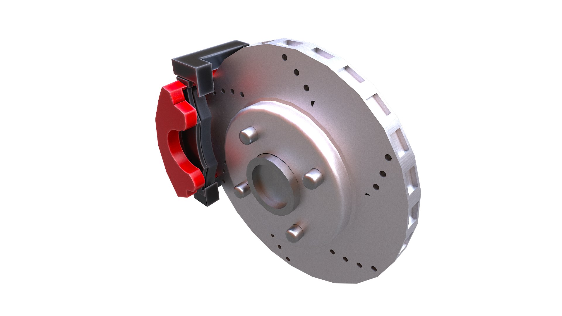 Disc Break 3D - TurboSquid 2172723