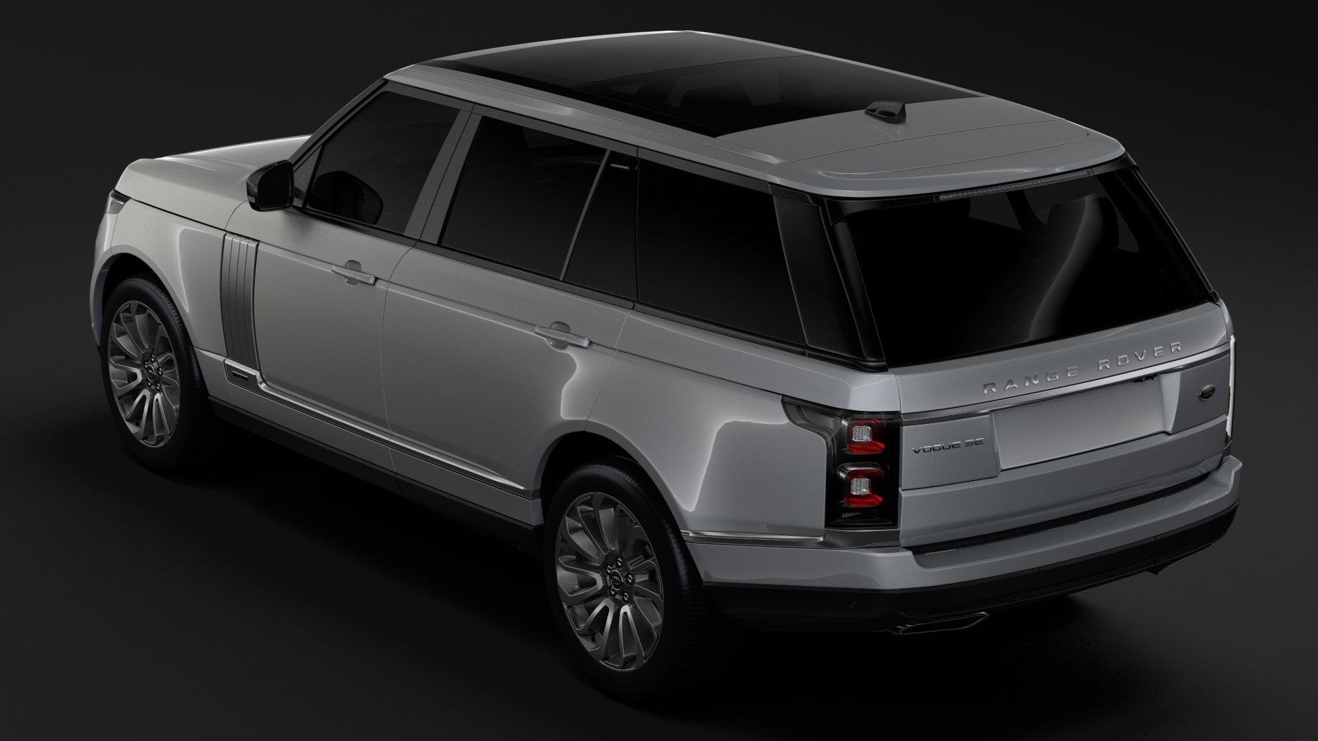 Range Rover Vogue Se 3D Model - TurboSquid 1247130