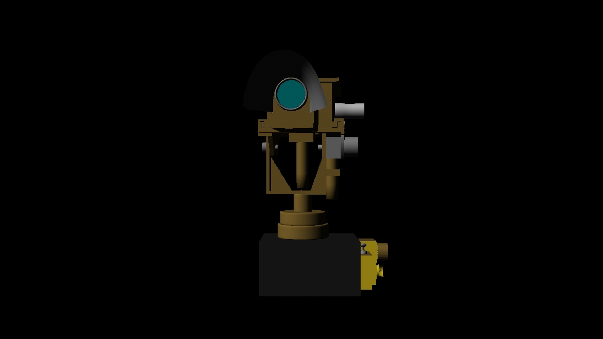 3d Apollo Ground Controlled Television Model