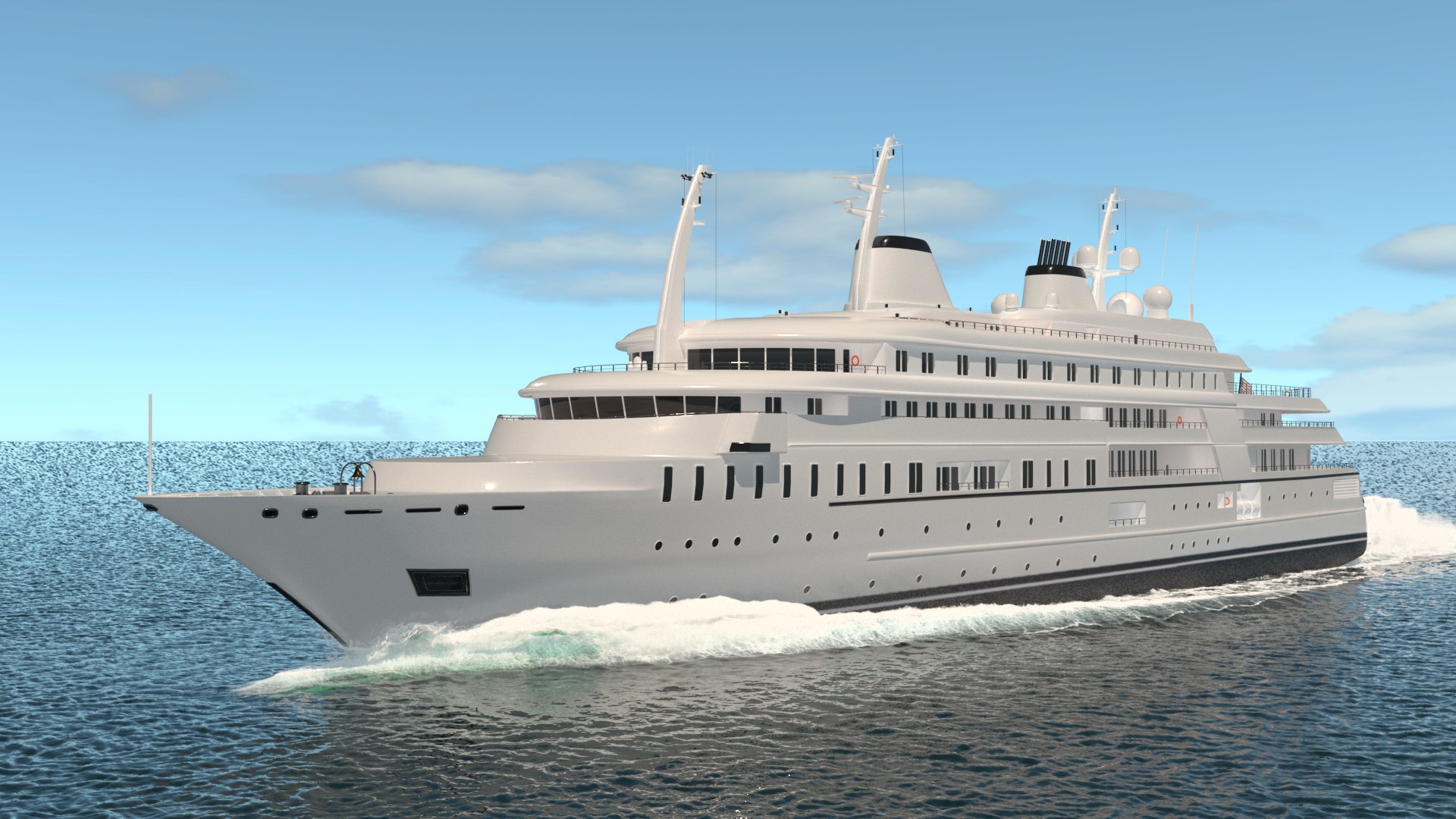 3D Model Mala Superyacht Dynamic Simulation - TurboSquid 1935817