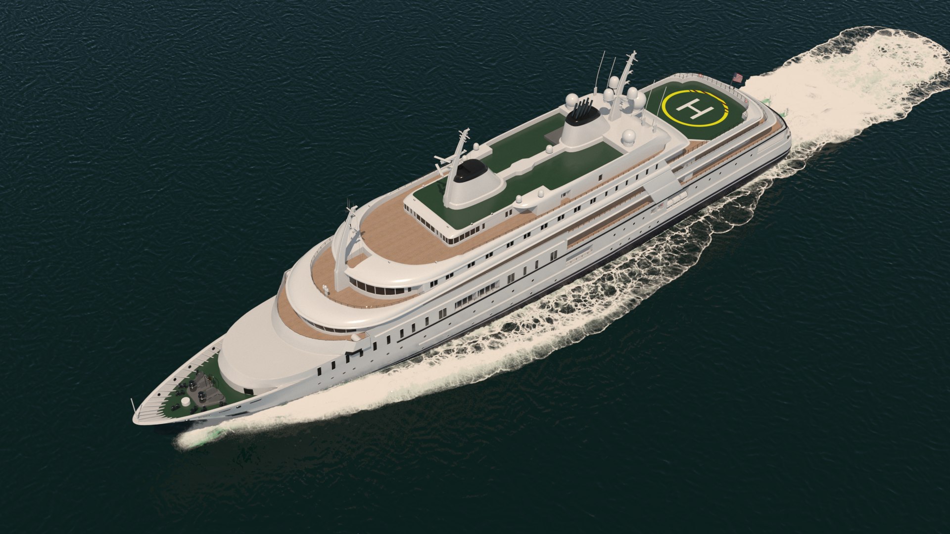 3D Model Mala Superyacht Dynamic Simulation - TurboSquid 1935817