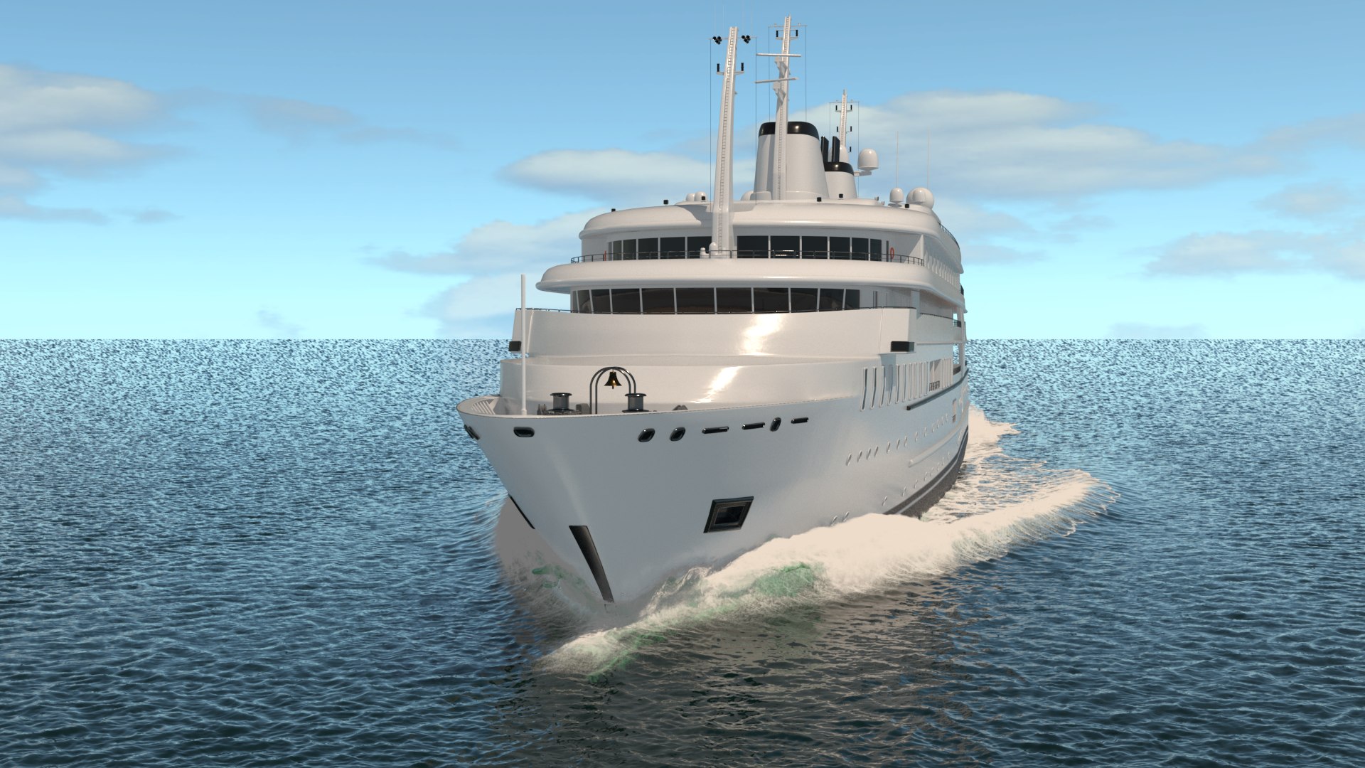 3D Model Mala Superyacht Dynamic Simulation - TurboSquid 1935817
